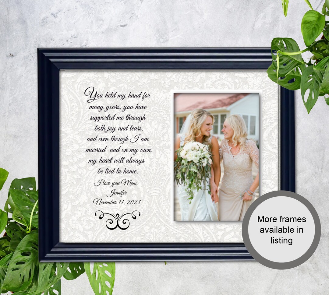 Mother of the Bride Gift From Daughter | Personalized Mother of the ...