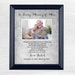 Loss of Father Gift, Sympathy Gift, Memorial Frame, Father Remembrance ...