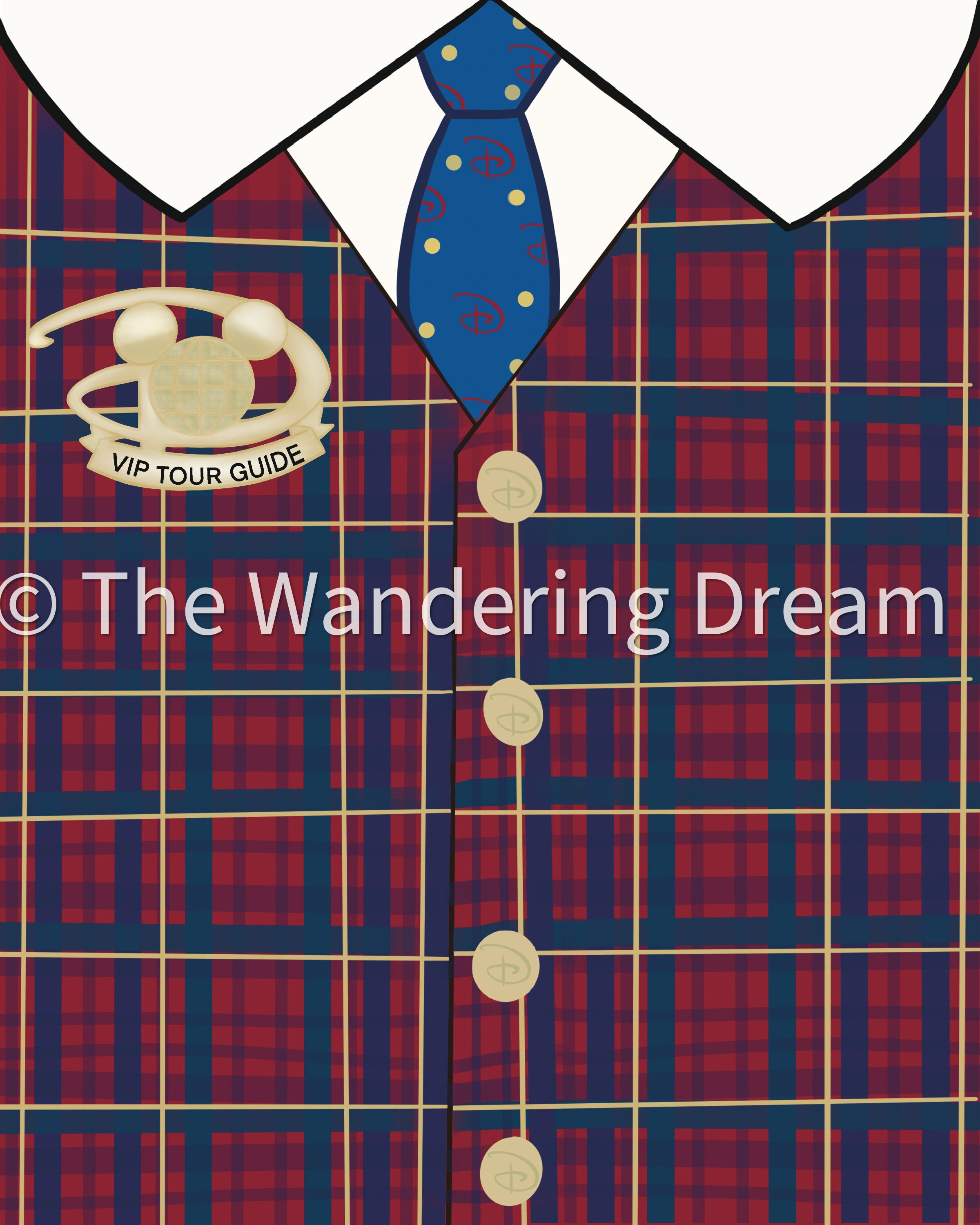 WDW Vip Cast Member Costume Digital Download - Etsy