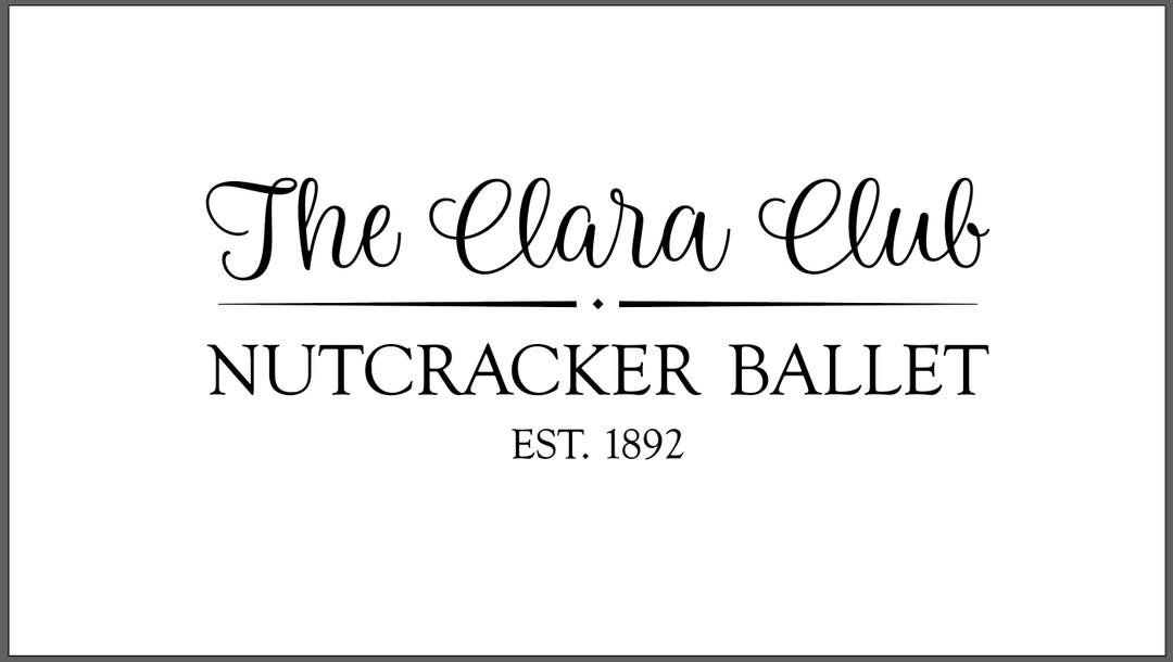 Clara the Nutcracker Ballet SVG - Etsy
