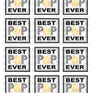 Father's Day - Best Pop Ever Printable Tags - Etsy