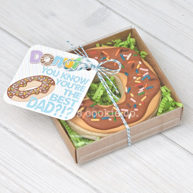 Donut You Know You're the Best Dad?!? Tags - Etsy