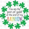Pot of Gold Rainbow Gift Tags - Etsy