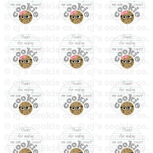 One Smart Cookie Tags - Etsy