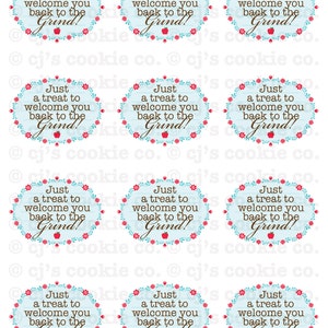 Back to the "grind" Teacher Tags - Etsy