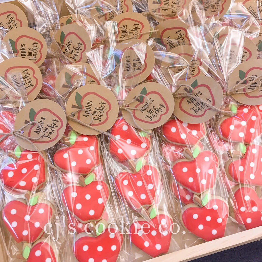 Apples for Teacher Printable Tags - Etsy