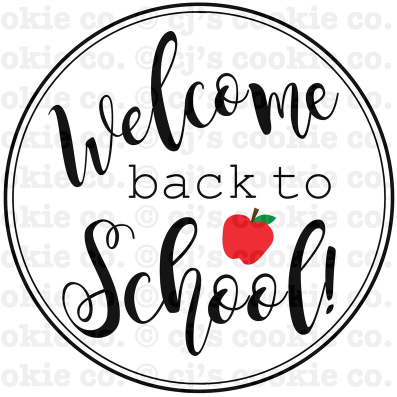 Welcome Back to School Printable Tags - Etsy