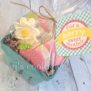 Berry "sweet" Mother - Mother's Day Printable Tags - Etsy