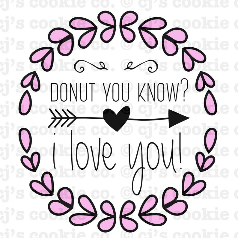 Donut You Know I Love or Like You Printable Tags - Etsy