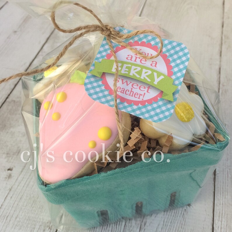 Berry Sweet Teacher Tags | Etsy