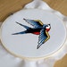Rockabilly Bird Cross Stitch Pattern Digital PDF Download - Etsy
