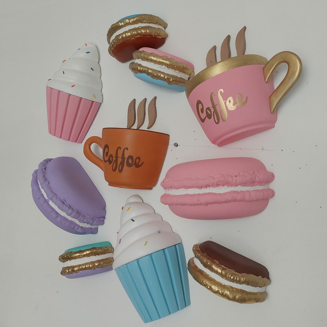 Mug Prop Sculpture for Sweet Shop Decor & Fake Sweets Display Macaroon ...