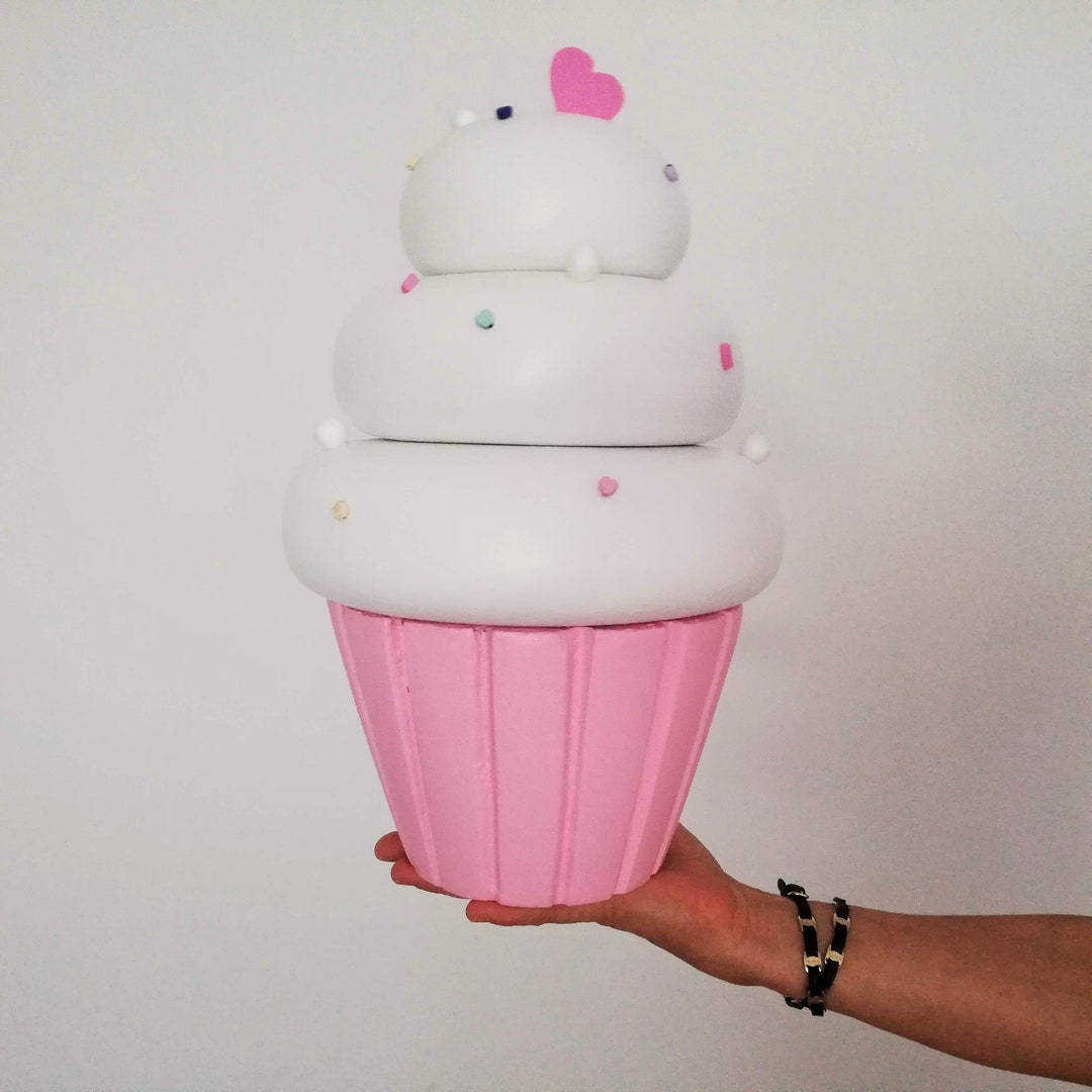 15" Giant Cupcake Props 1st Birthday Props Candyland Decoration Sweet ...