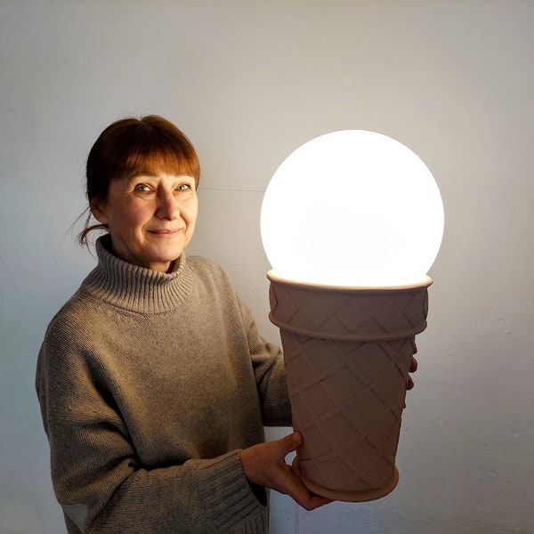 Ice Cream Lamp - Etsy