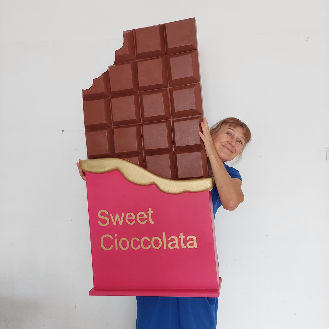 Giant Chocolate Bar Prop - Candyland Centerpieces - Candyland Party ...