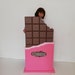 Giant Chocolate Bar Prop Candyland Centerpieces Candyland Party Decor ...