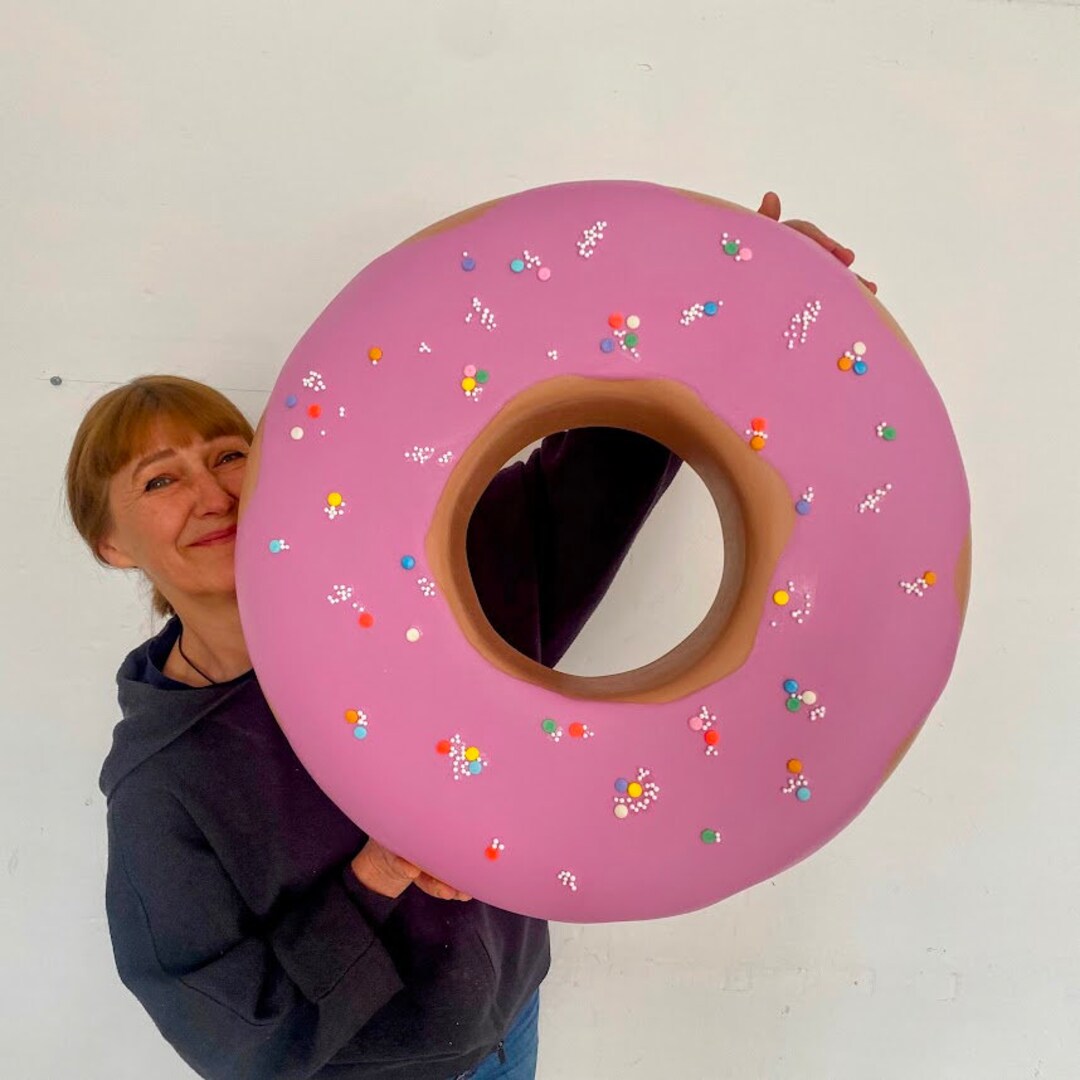 Giant Donut Candyland Party Backdrop Decoration Candy Shop - Etsy