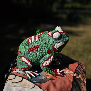 FREAKY Frog Backpack- Frob Zombie - Etsy