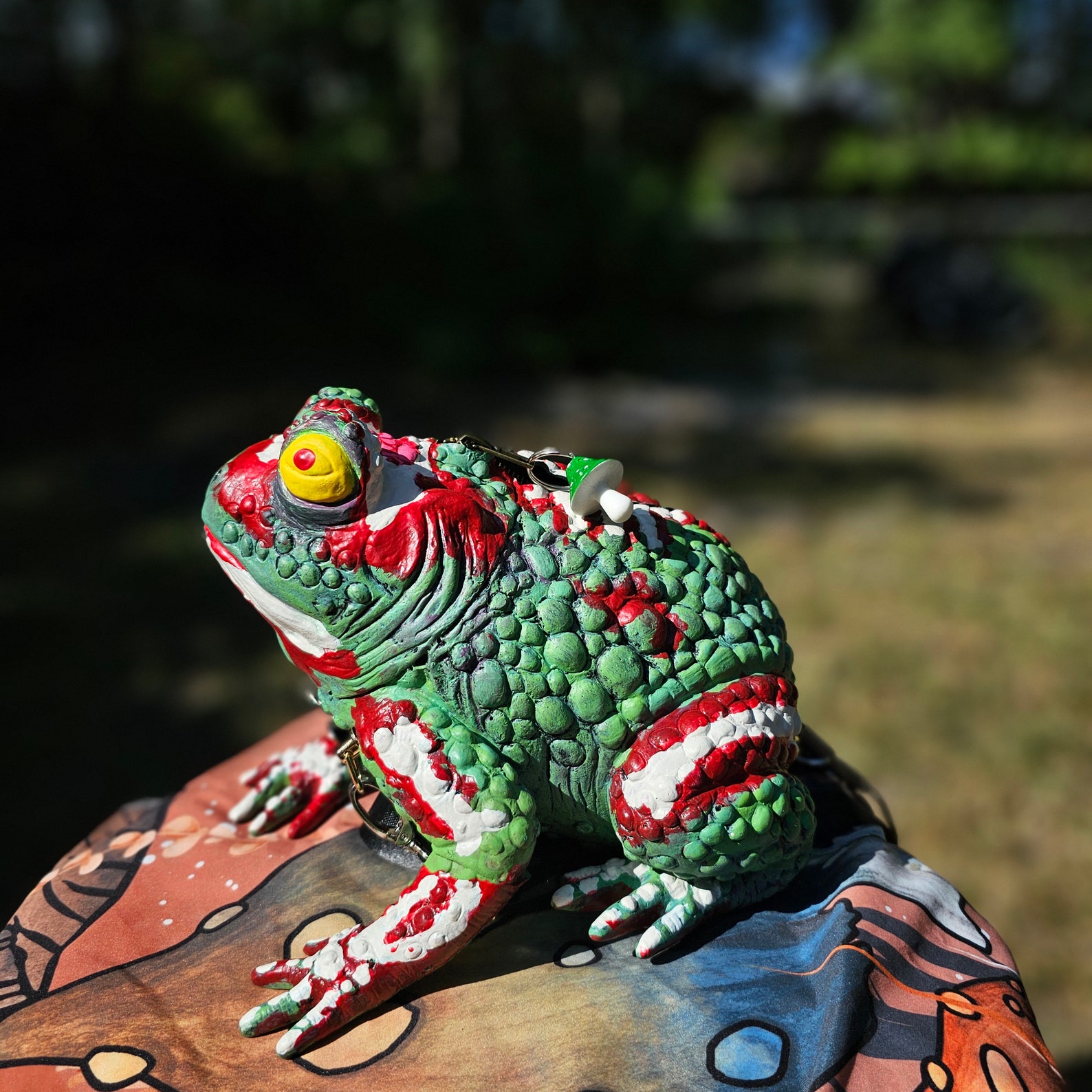 FREAKY Frog Backpack- Frob Zombie - Etsy