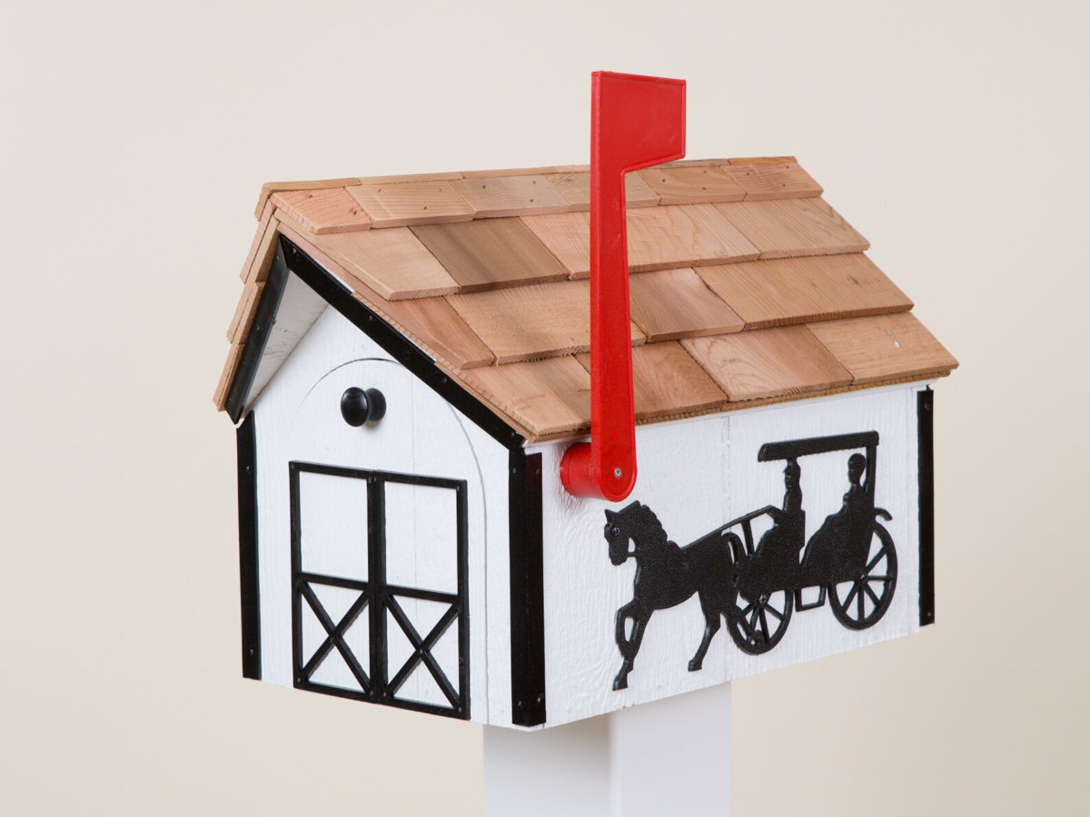 Amish Barn Style Mailbox - Etsy