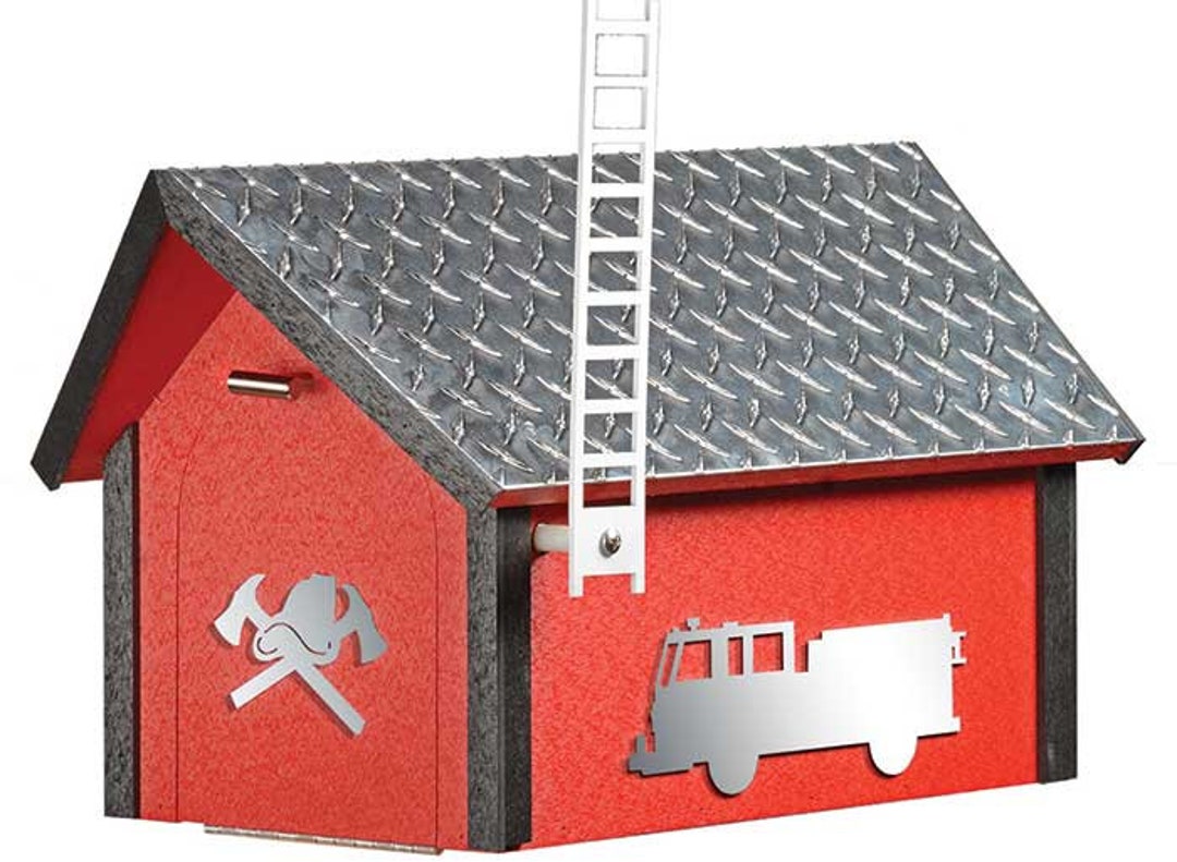 Custom Poly Fire Dept Mailbox - Etsy