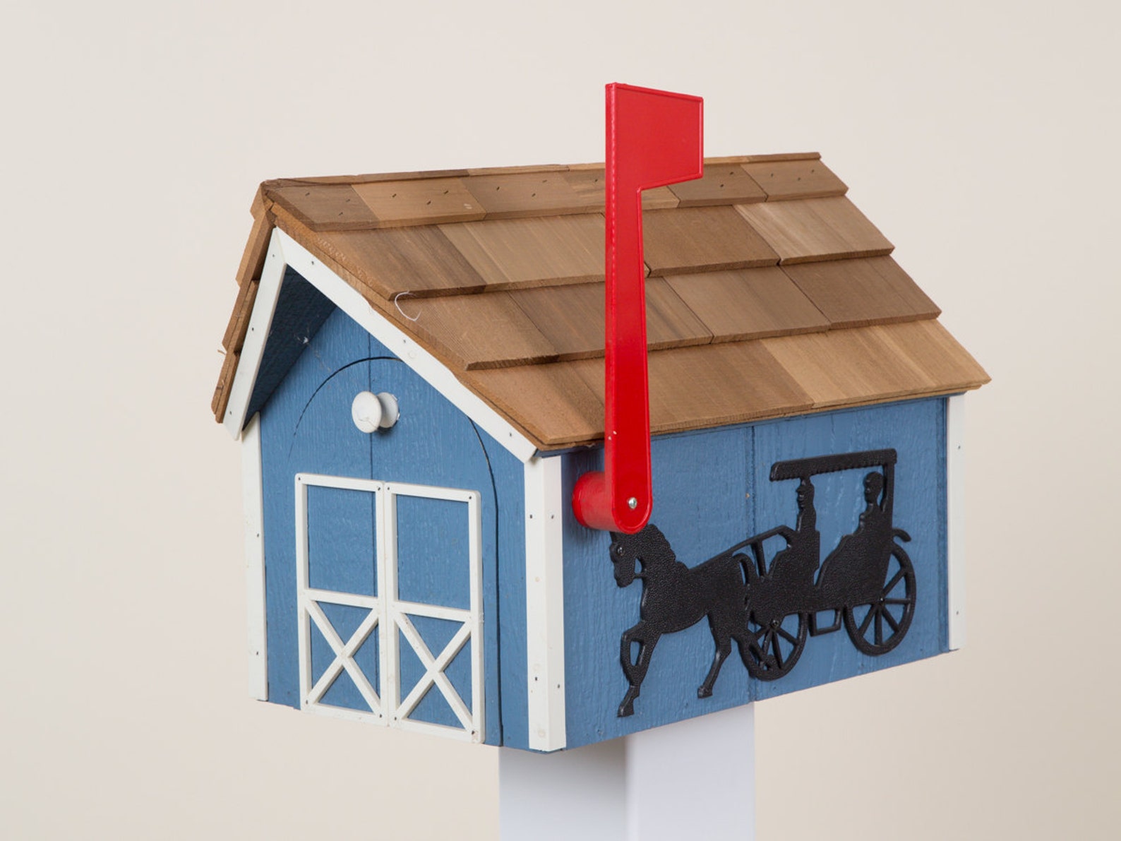 Amish Barn Style Mailbox - Etsy