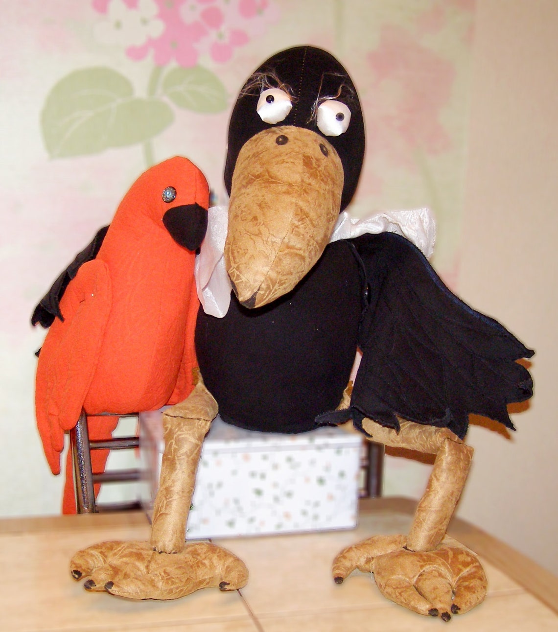 Raven Plush Toy Customized Stuffed Animal - Etsy