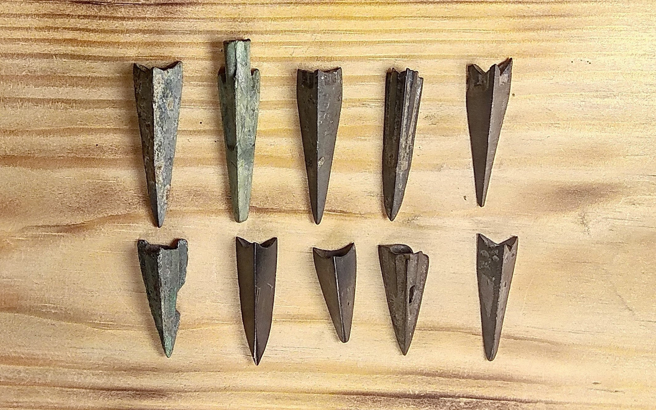 10 antiguas puntas de flecha 2-5 siglos antes de Cristo | Etsy