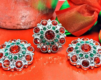 Christmas buttons | Etsy