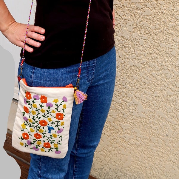 Embroidery Handbag - Etsy