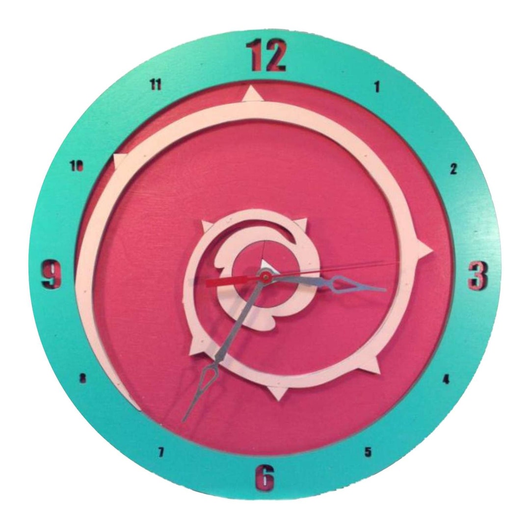 Steven Universe Rose Quartz Shield 14" Wall Clock - Etsy
