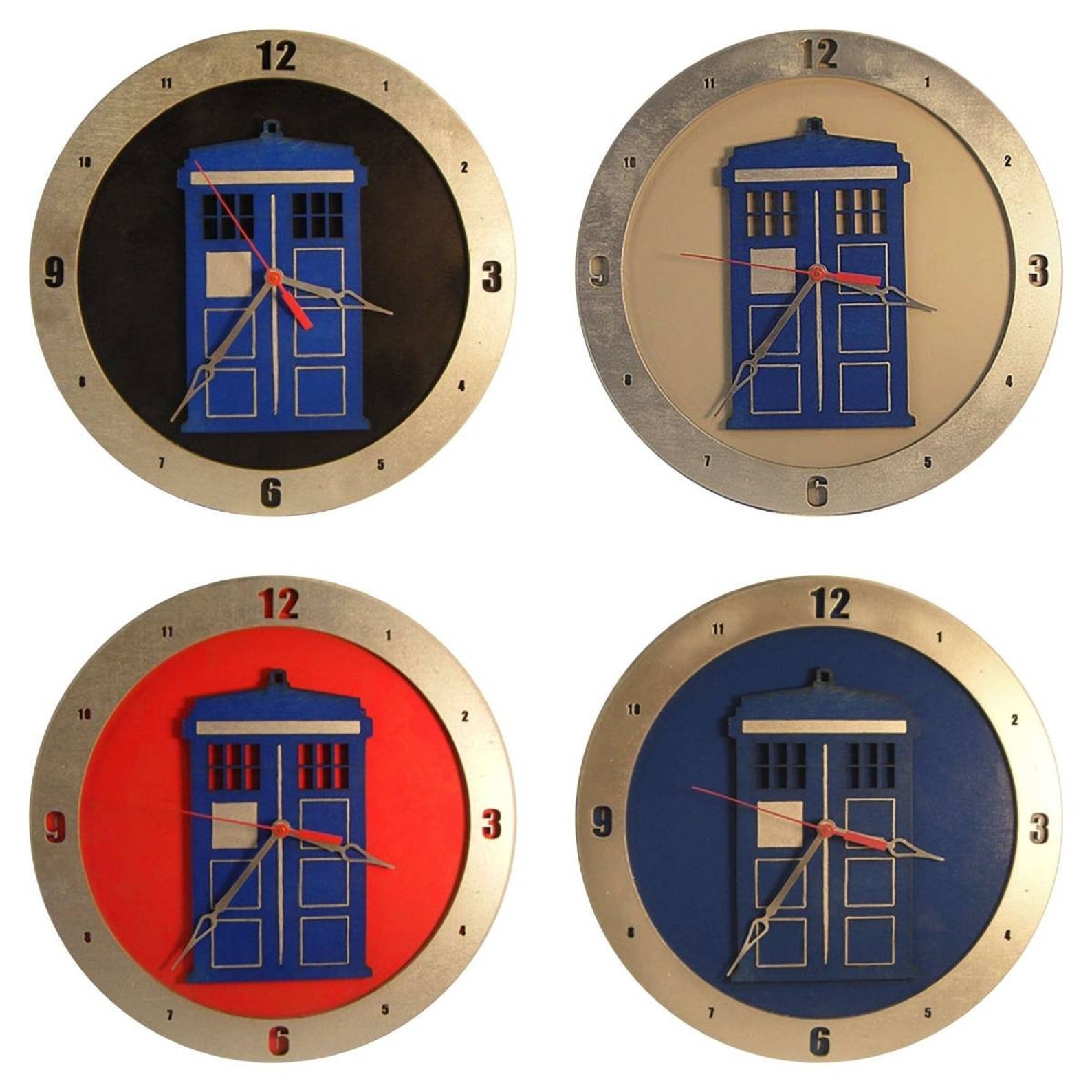 Sci-fi Fantasy Clocks 14 Diameter Build-a-clock - Etsy