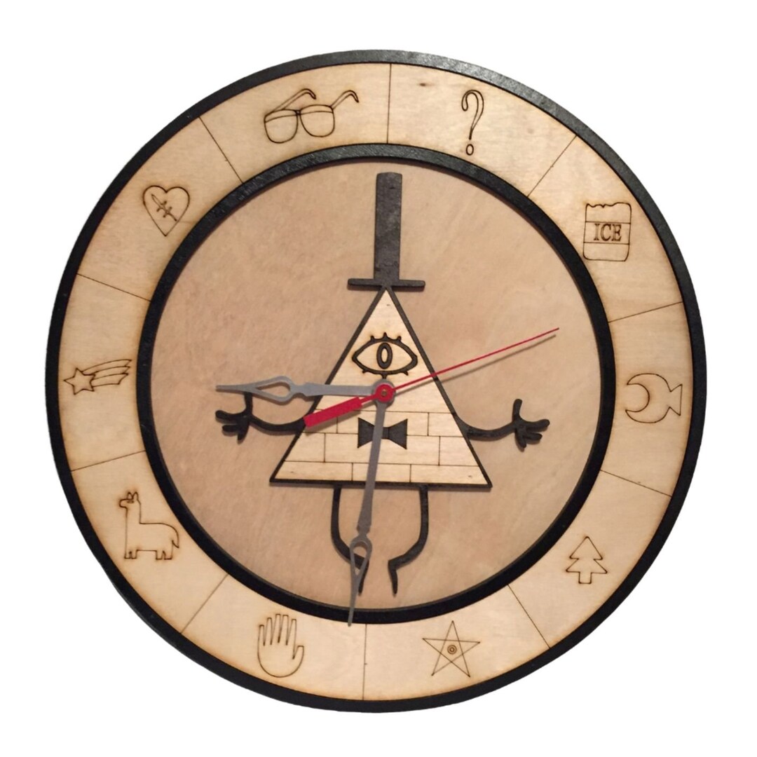 Gravity Falls 14" Wall Clock - Etsy