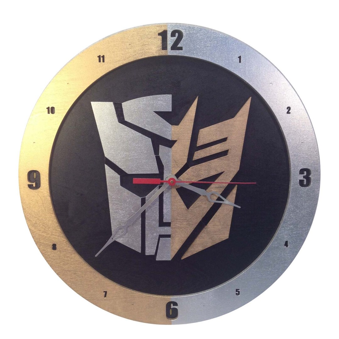 Autocon Transformer Clock 14 Diameter Build-a-clock Collection - Etsy