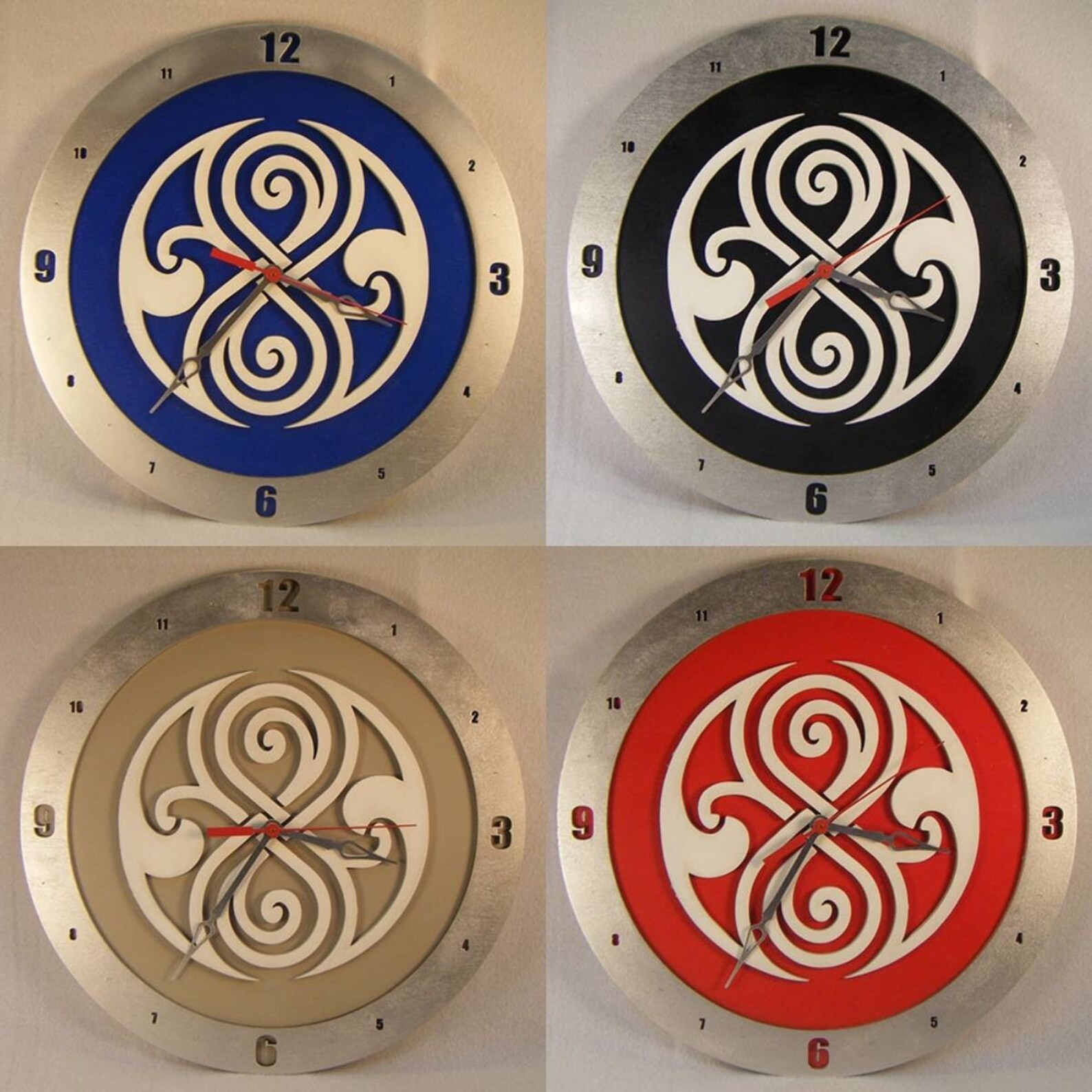Sci-fi Fantasy Clocks 14 Diameter Build-a-clock - Etsy
