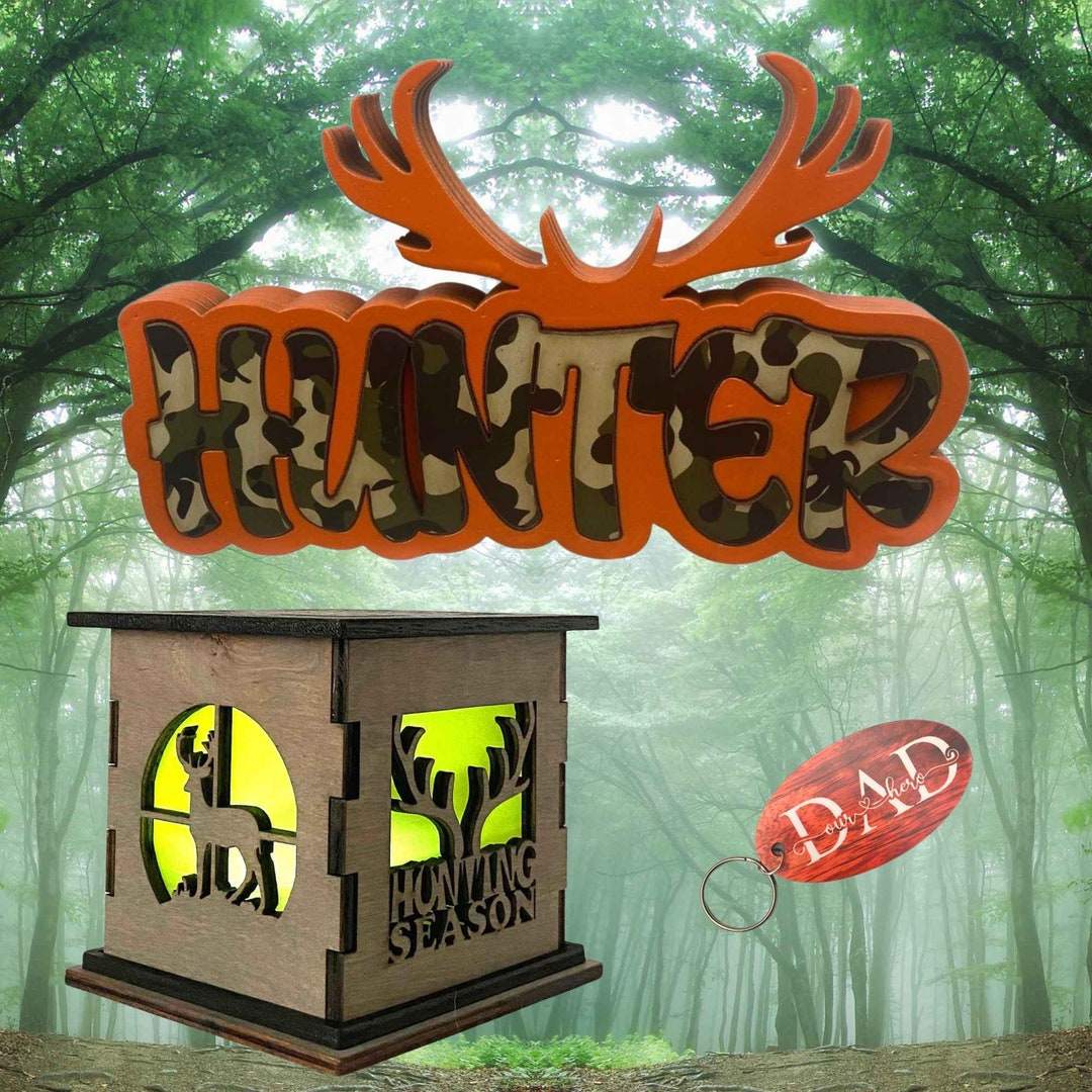 Father’s Day Hunting Gift Set | Handcrafted Wood Creations for Outdoor ...