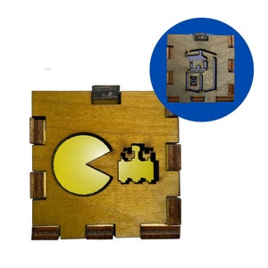 Pacman and Arcade Video Game Console Tealight Box - Etsy