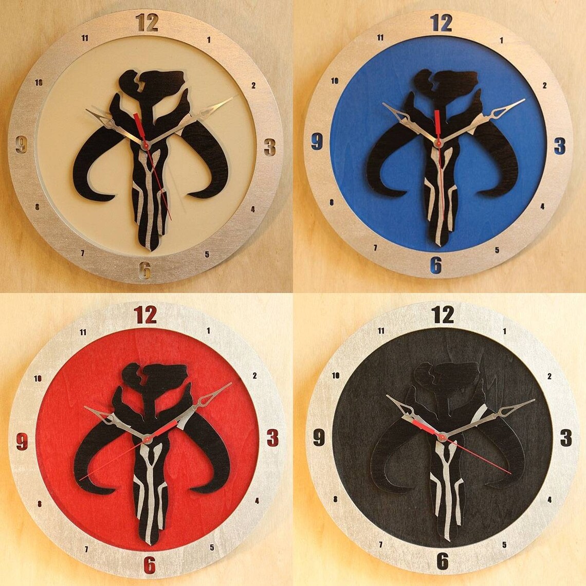 Sci-fi Fantasy Clocks | 14" Diameter | Build-a-clock Collection - Etsy