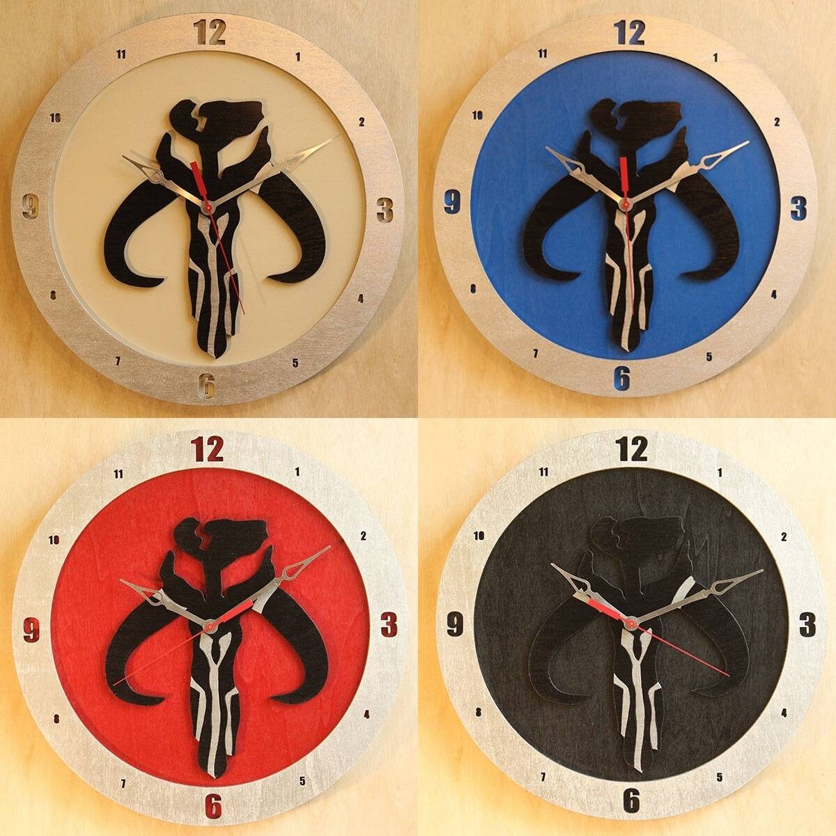 Sci-Fi Fantasy Clocks 14 Diameter Build-A-Clock | Etsy