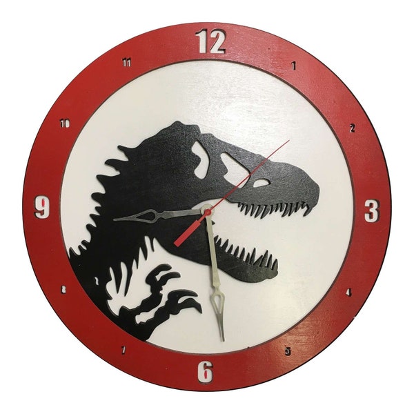 Dinosaur Wall Clock - Etsy