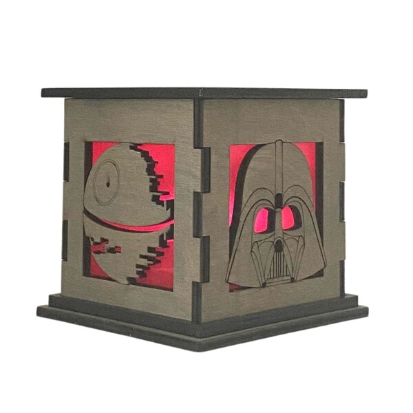 Darth Vader Light Box - Etsy