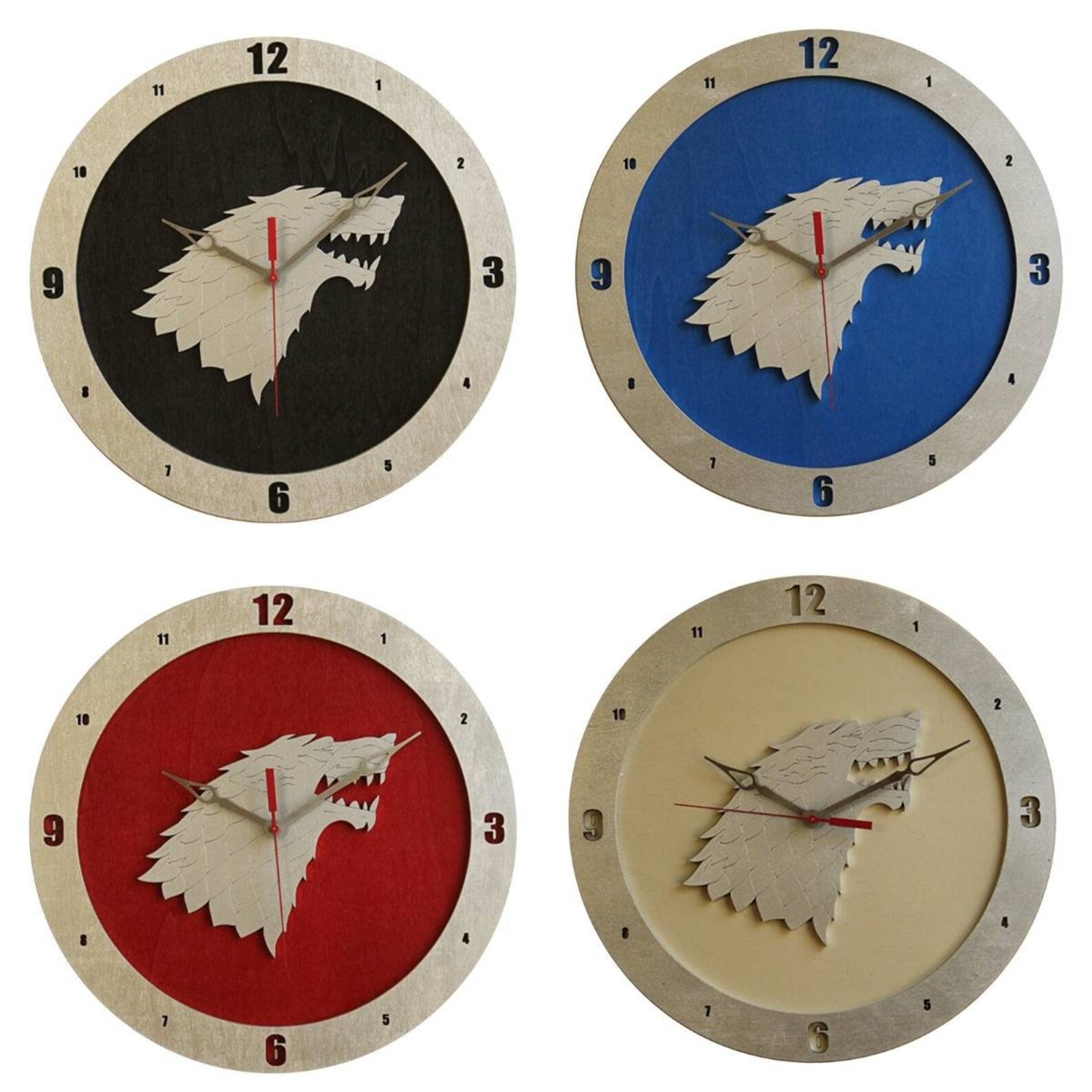 Sci-fi Fantasy Clocks 14 Diameter Build-a-clock - Etsy
