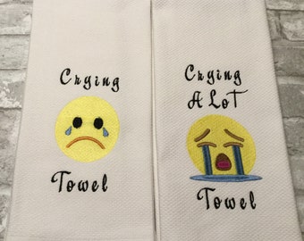 Crying towels | Etsy