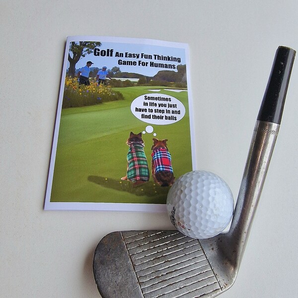 Golf Card - Etsy UK