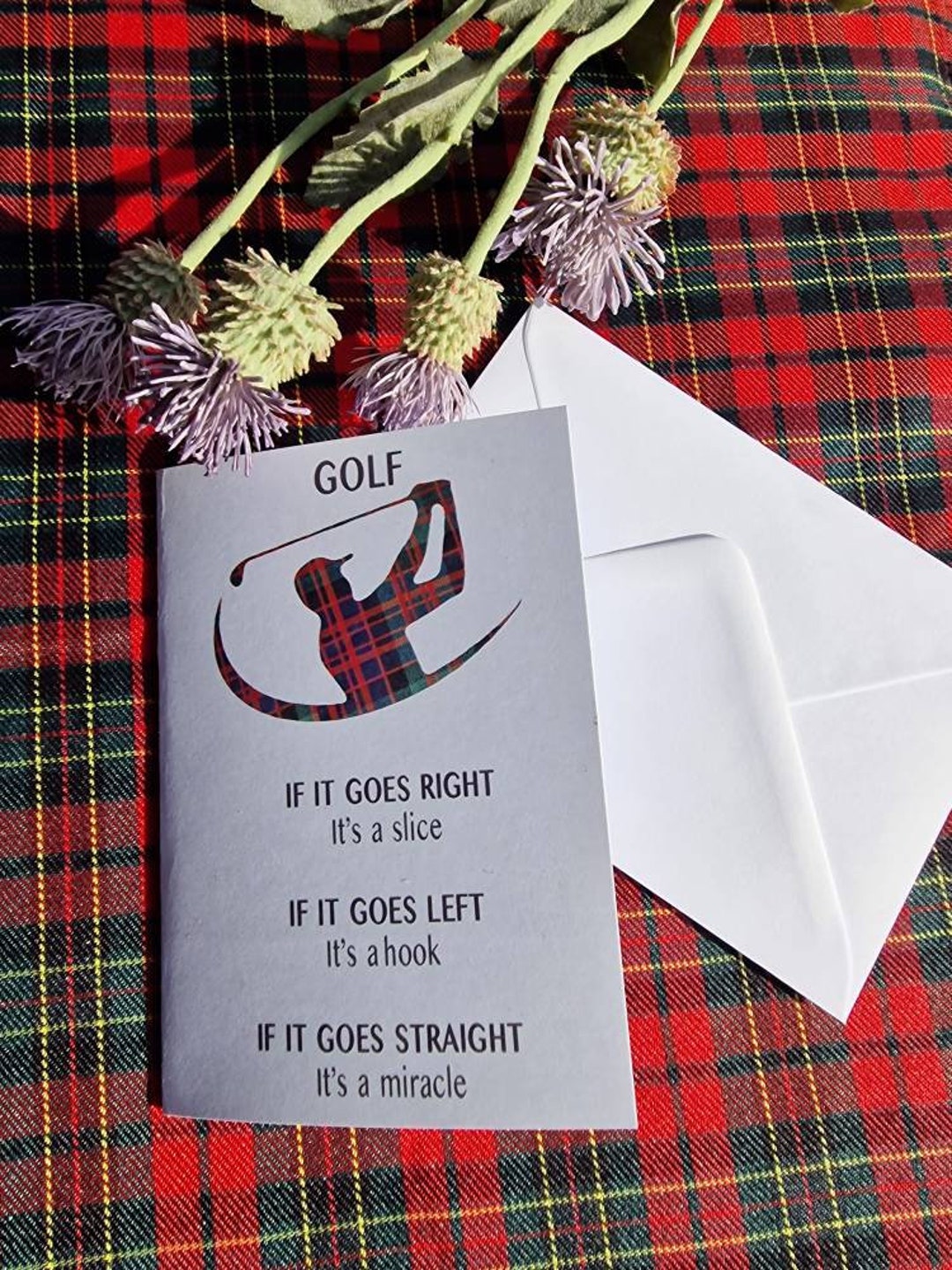 Golf Card Blank Inside Personalised Golf Card With Funny Holf Quotes ...