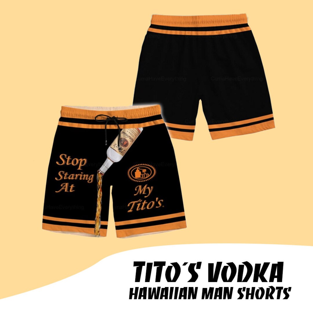 Stop Staring at My Tito's Vodka Short Hawaiian Clothes - Etsy