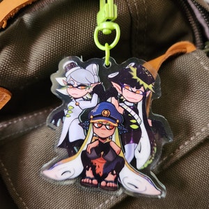 Splatoon 3 Squid Sisters and Captain Charm - Etsy