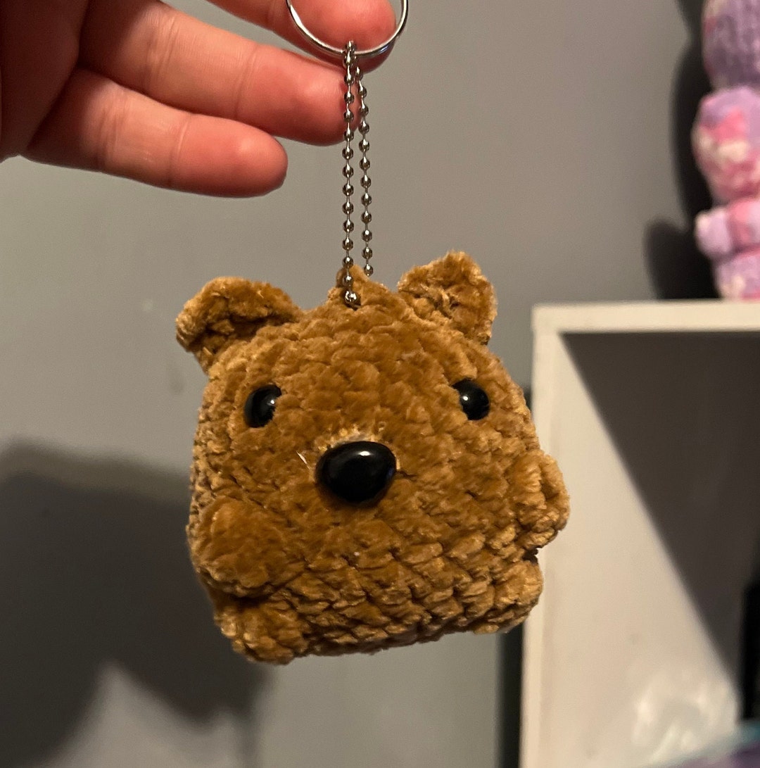 Plushie Teddy Bear Keychain - Etsy