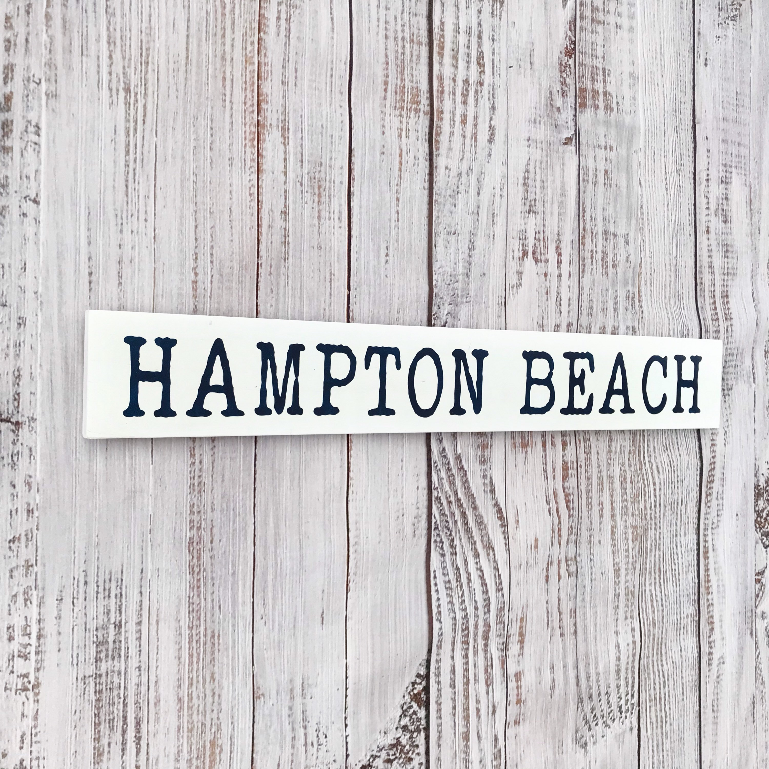 HAMPTON BEACH Sign-new Hampshire Sign-city and Town Sign-state - Etsy