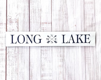 Long Lake Maine Sign - Etsy